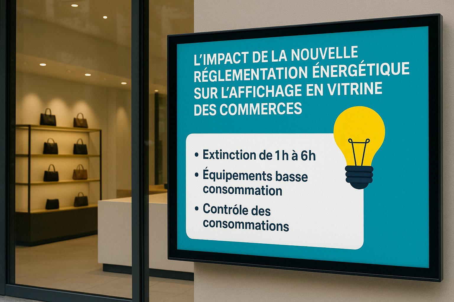 📢 Affichage dynamique et réglementation énergétique : ce que les ...